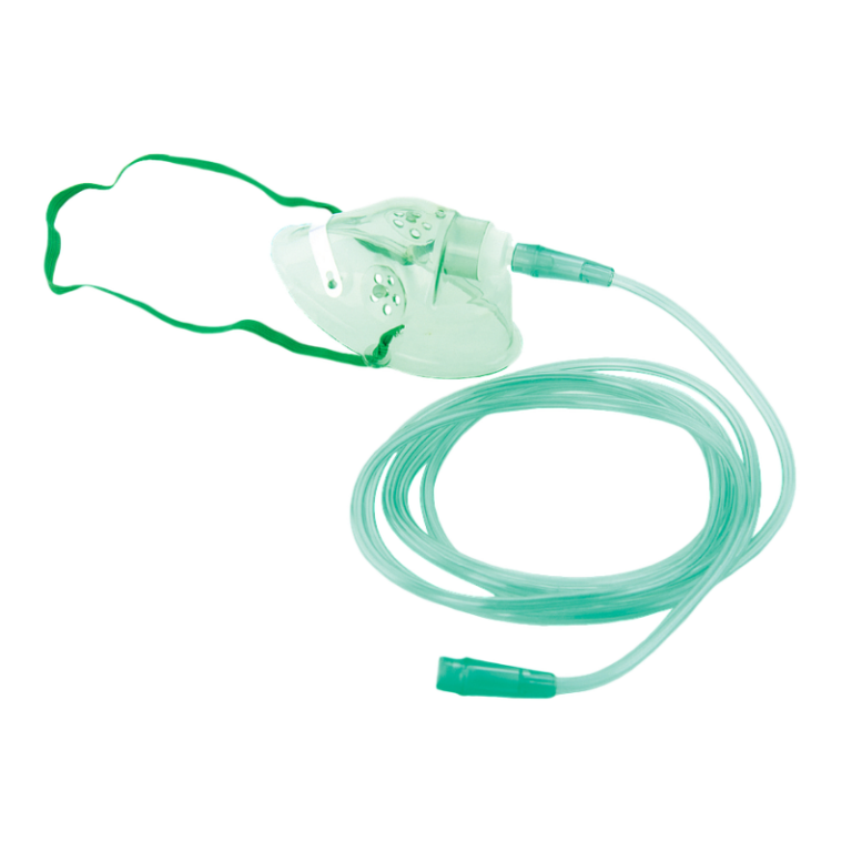Oxygen Mask with Tubing - PracMed NZ