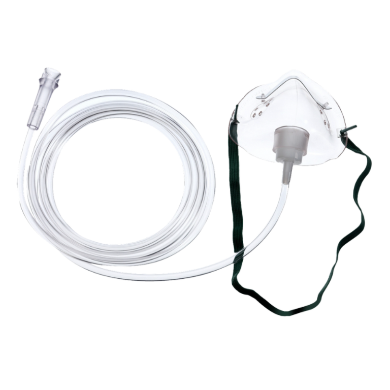 Hudson Oxygen Mask with Tubing - PracMed NZ